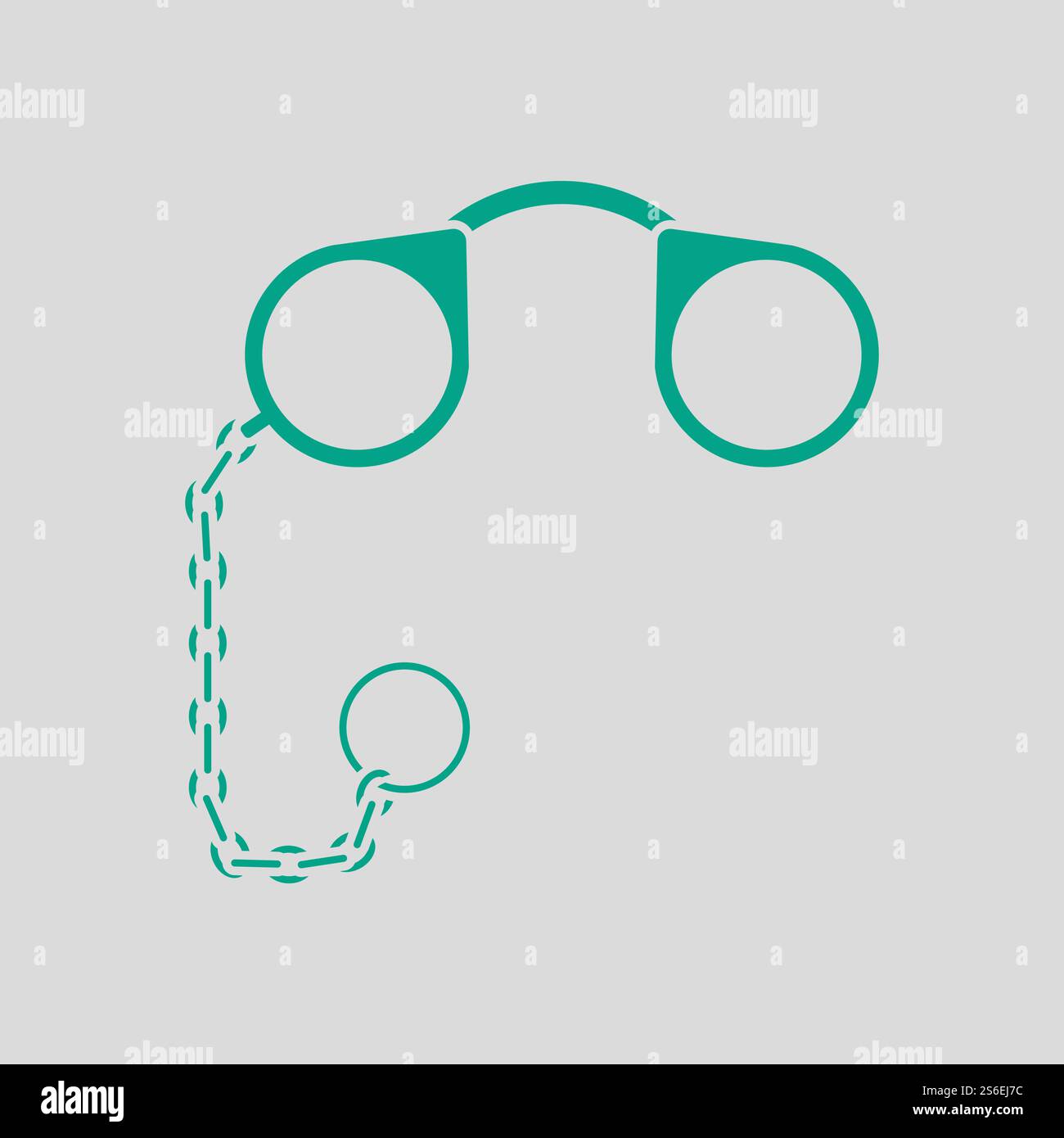 Pince-Nez Icon. Green on Gray Background. Vector Illustration Stock ...