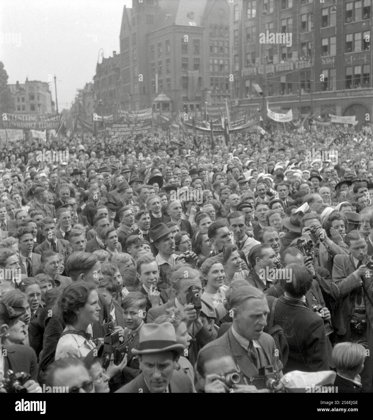Gerbrandy op de Dam Stock Photo - Alamy