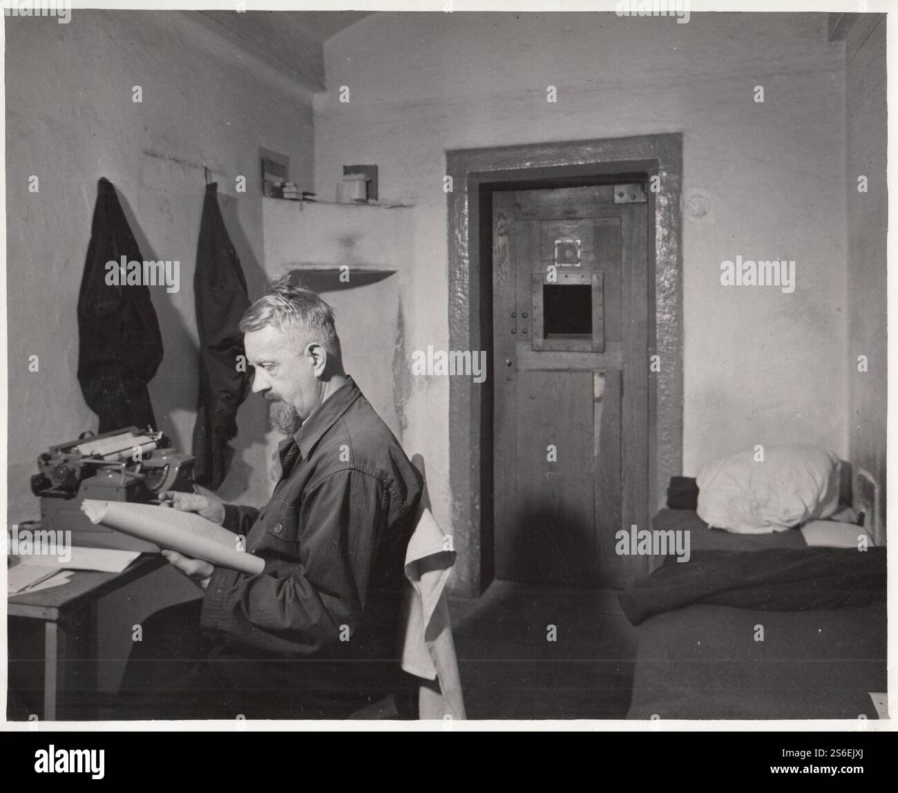 Gerhard Rose in prison Stock Photo - Alamy