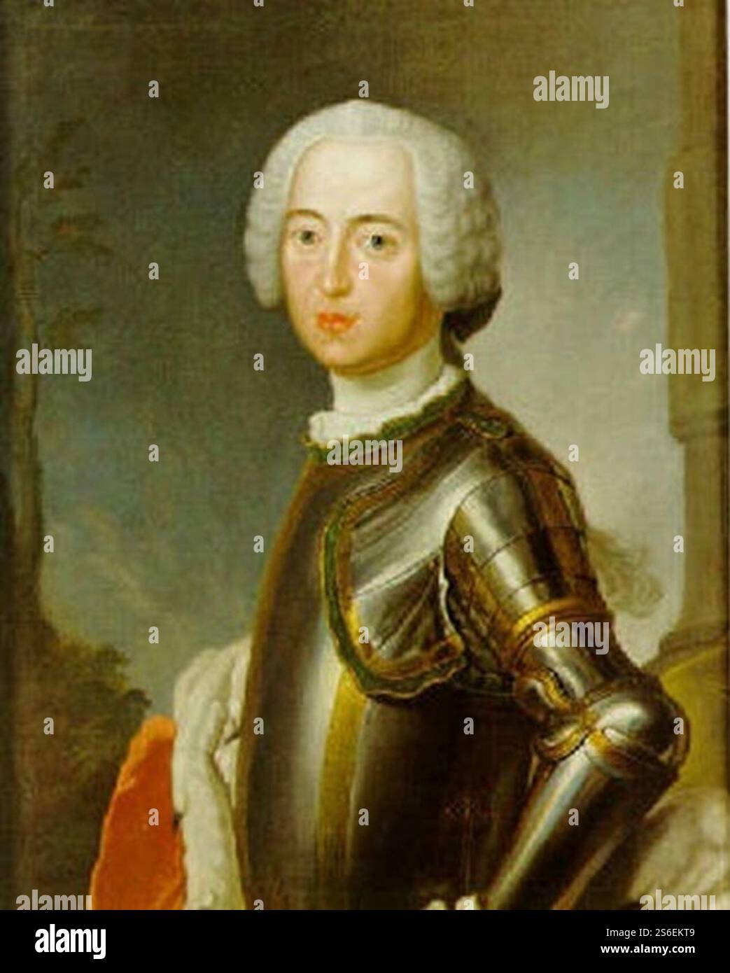 German School - Porträtt föreställande Adolf Fredrik Stock Photo - Alamy