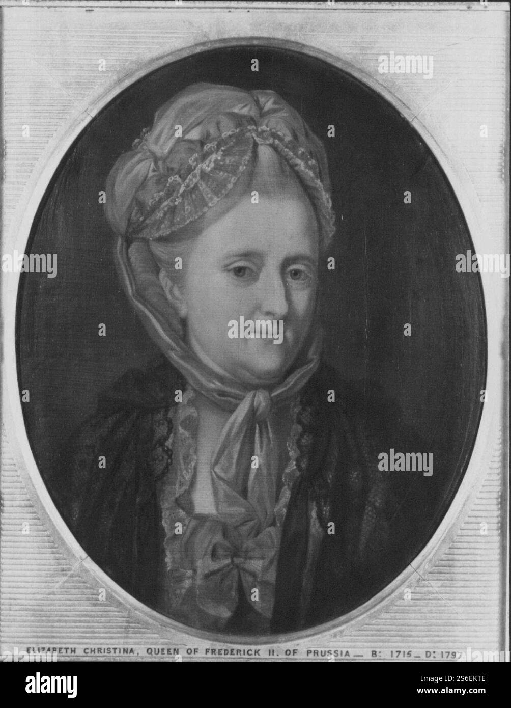 German School, 18th century - Elisabeth Christine of Brunswick ...