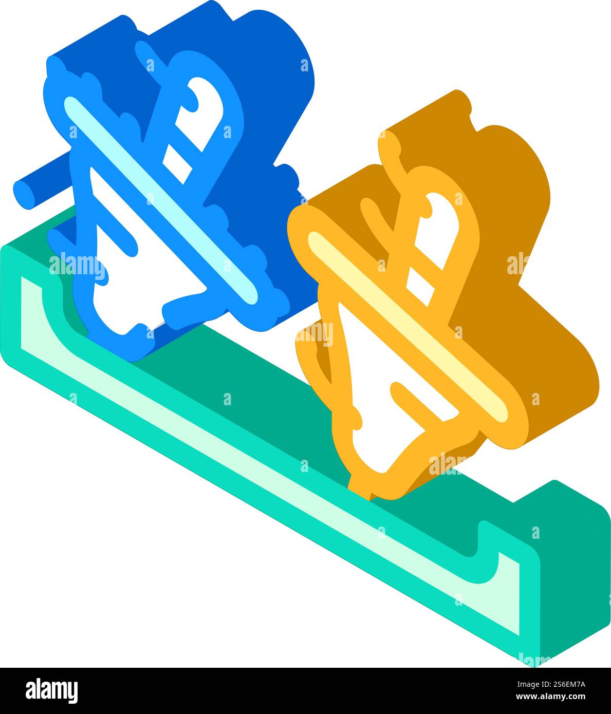 whirligigs battle toy, beyblade isometric icon vector. whirligigs ...