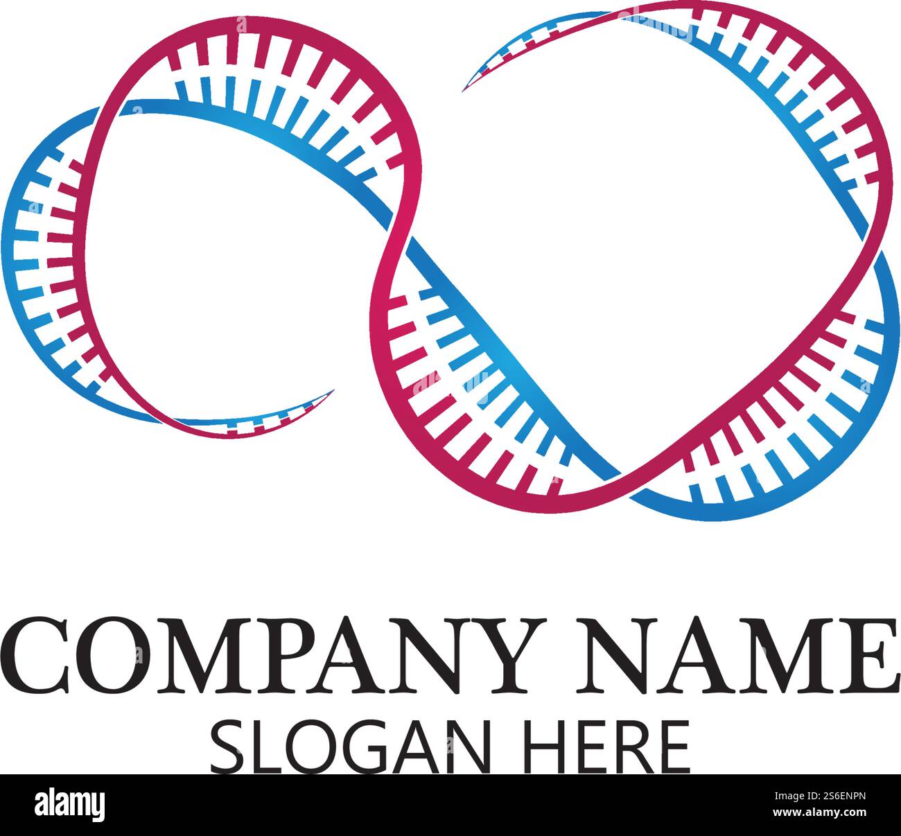 Infinity DNA Logo Icon Vector Stock Vector Image & Art - Alamy