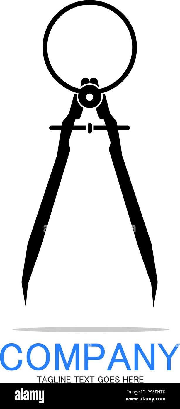 divider icon vector.surveyor and geometry,engineer,architect,school ...