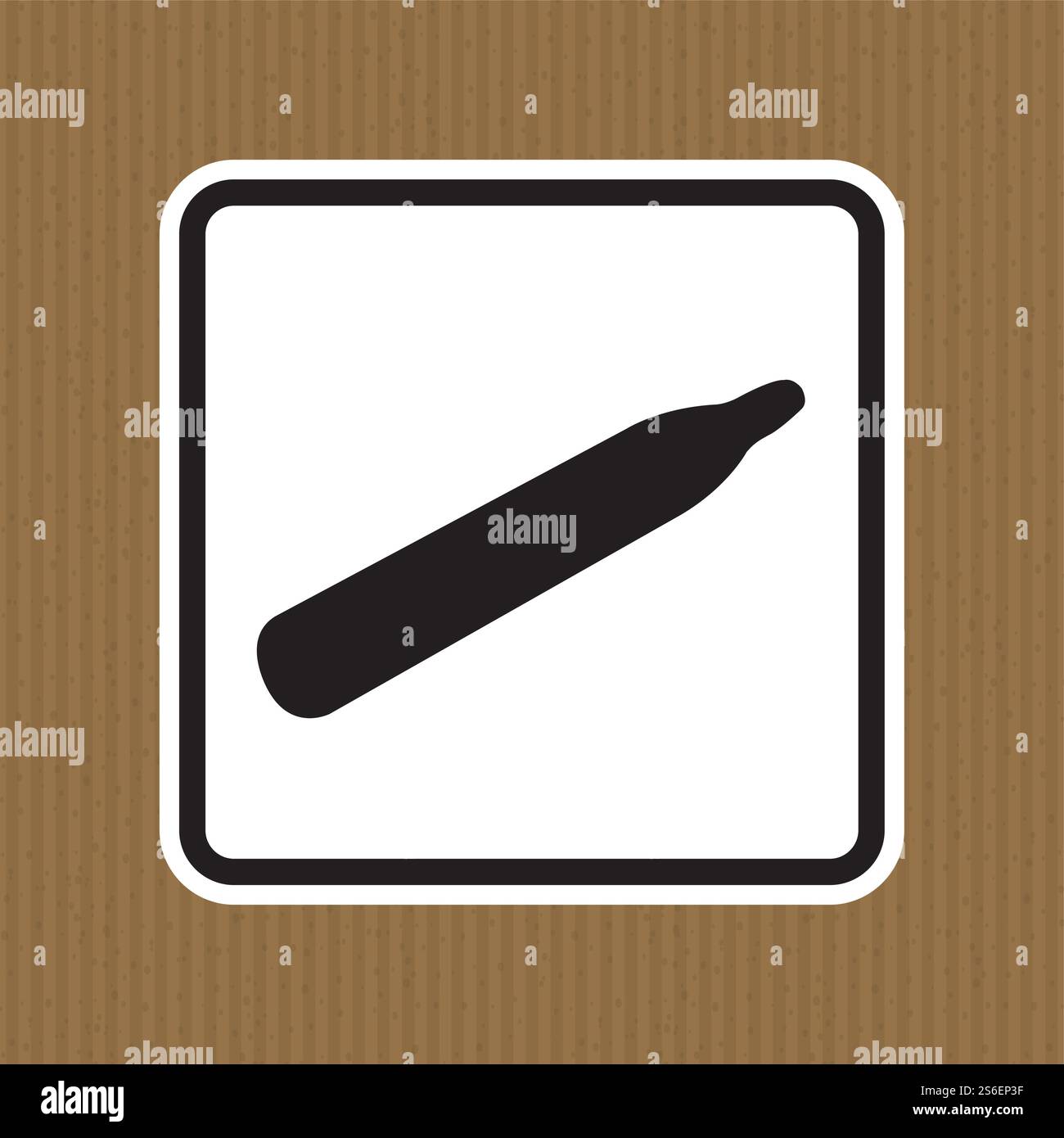 Danger Pressure Gas Symbol Sign Isolate On White Background,Vector ...