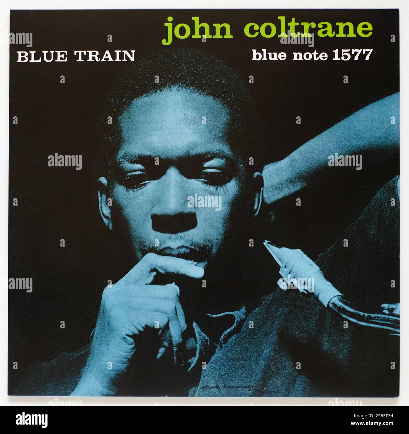 The cover of Blue Train, 1958 album by John Coltrane on Blue Note ...