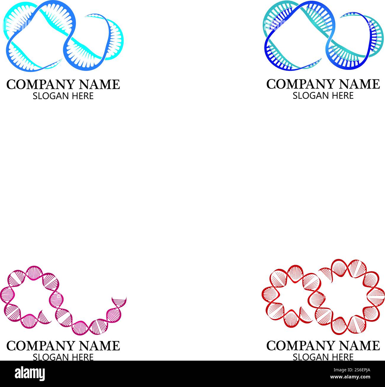 Infinity DNA Logo Icon Vector Stock Vector Image & Art - Alamy