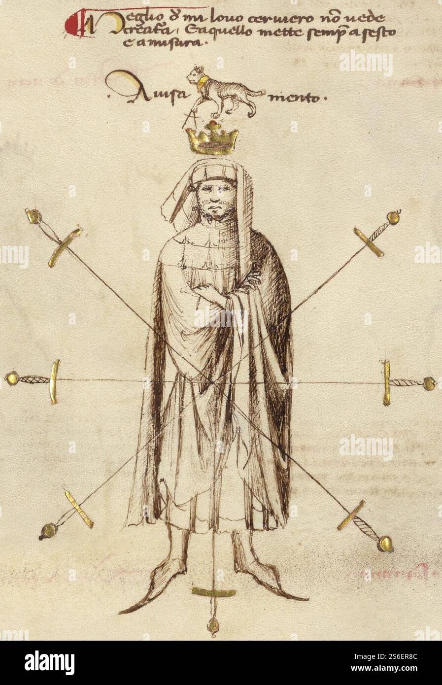 Getty Ms. Ludwig XV 13 32r - Fiore dei Liberi - Aiming Points on the ...