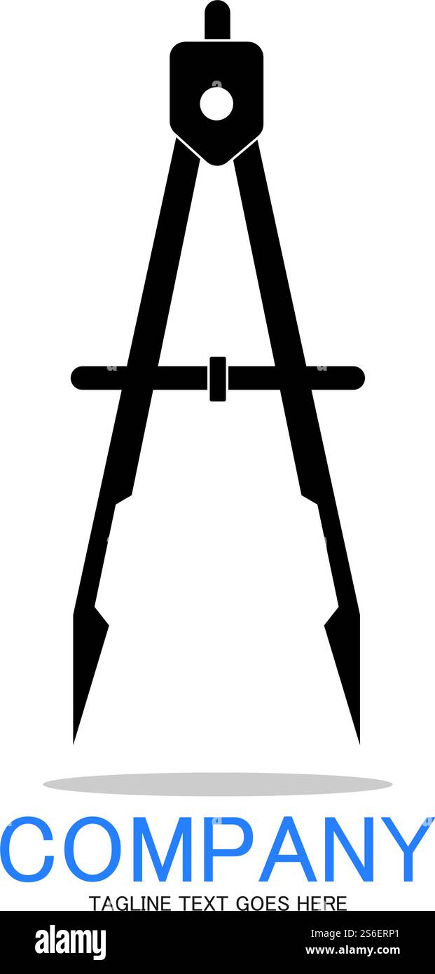 divider icon vector.surveyor and geometry,engineer,architect,school ...