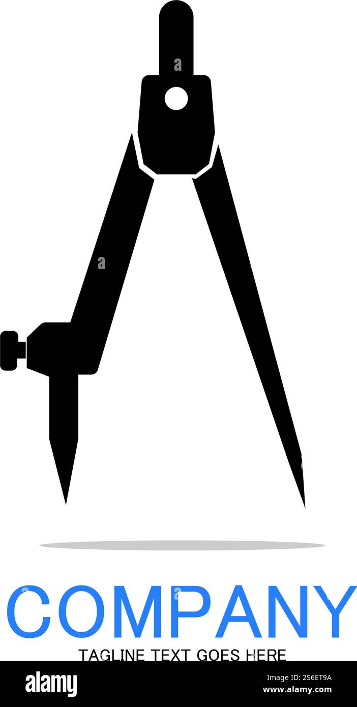 divider icon vector.surveyor and geometry,engineer,architect,school ...