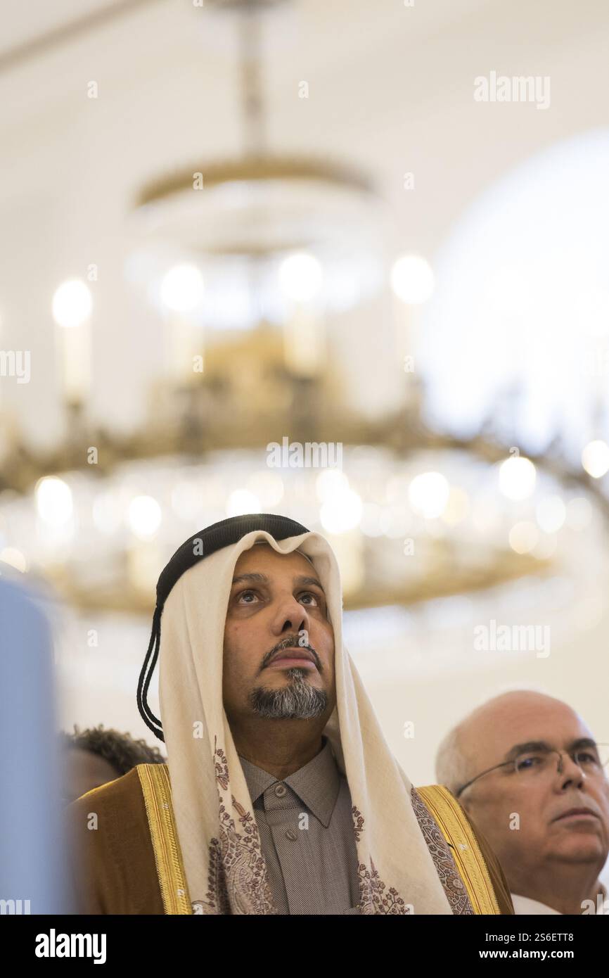 Abdulla Ibrahim A.S. Al-Hamar Qatar at the Federal President's New Year ...