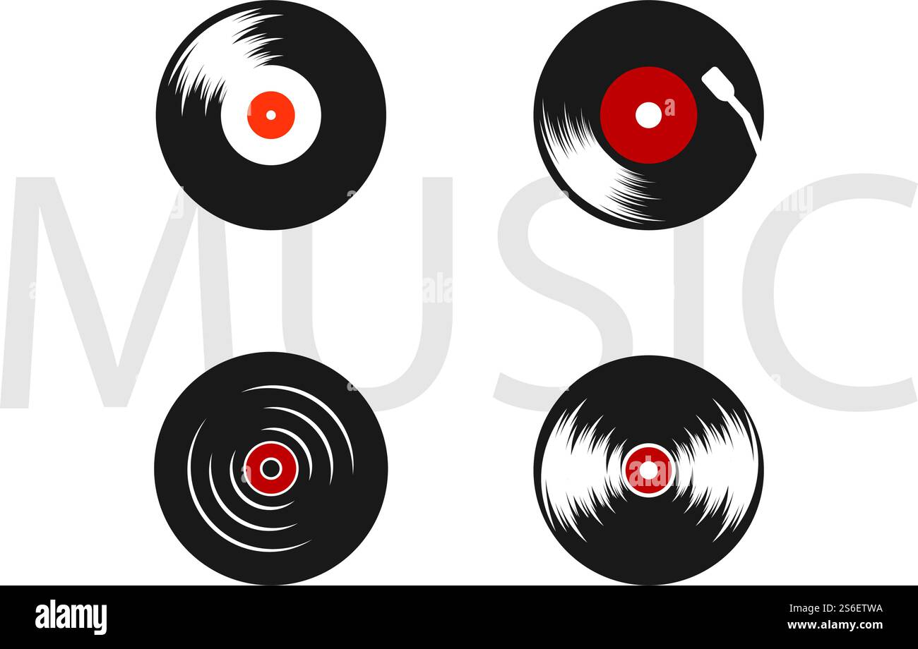 Music album design Cut Out Stock Images & Pictures - Alamy