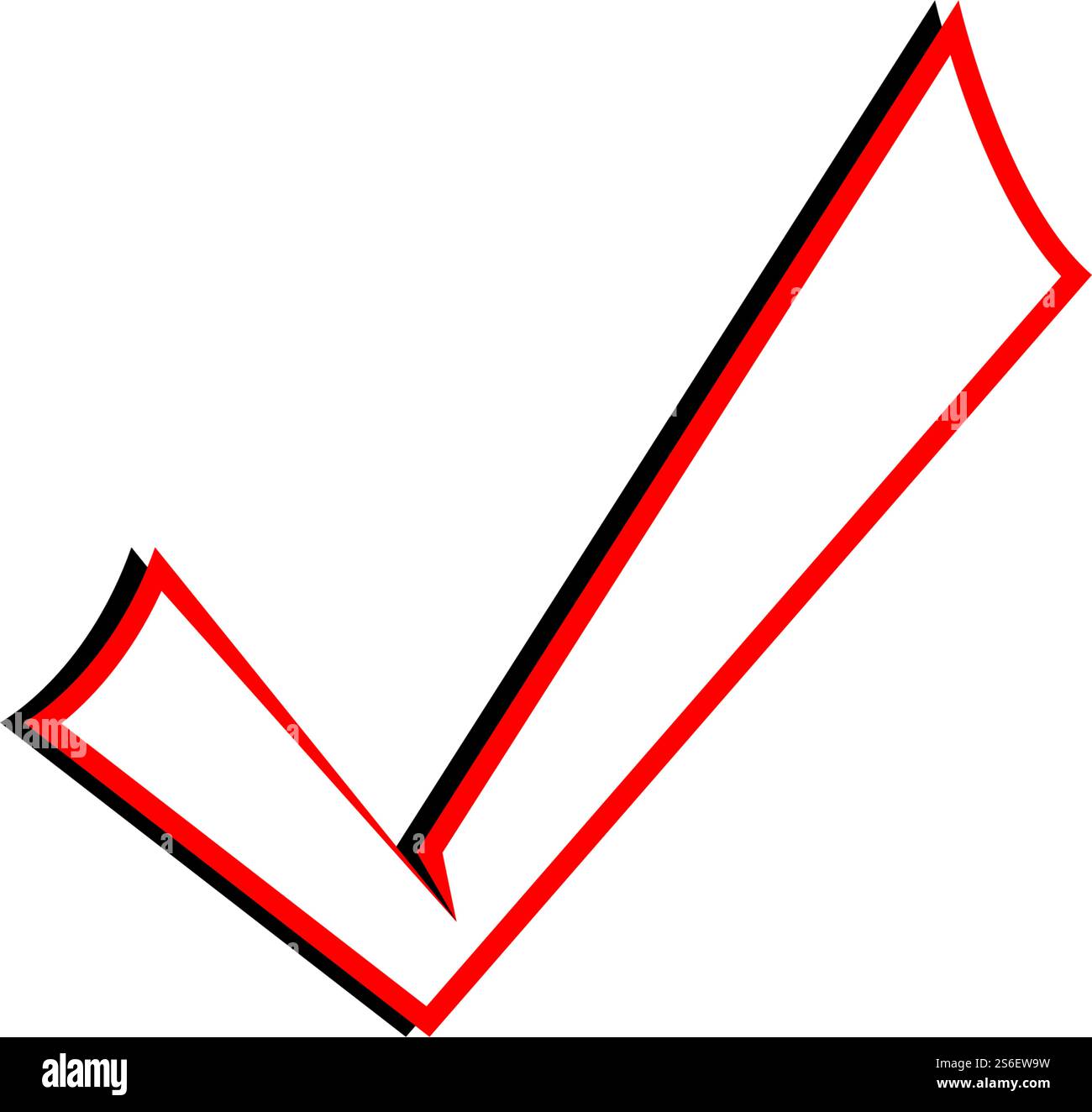 check mark symbol and logo Stock Vector Image & Art - Alamy