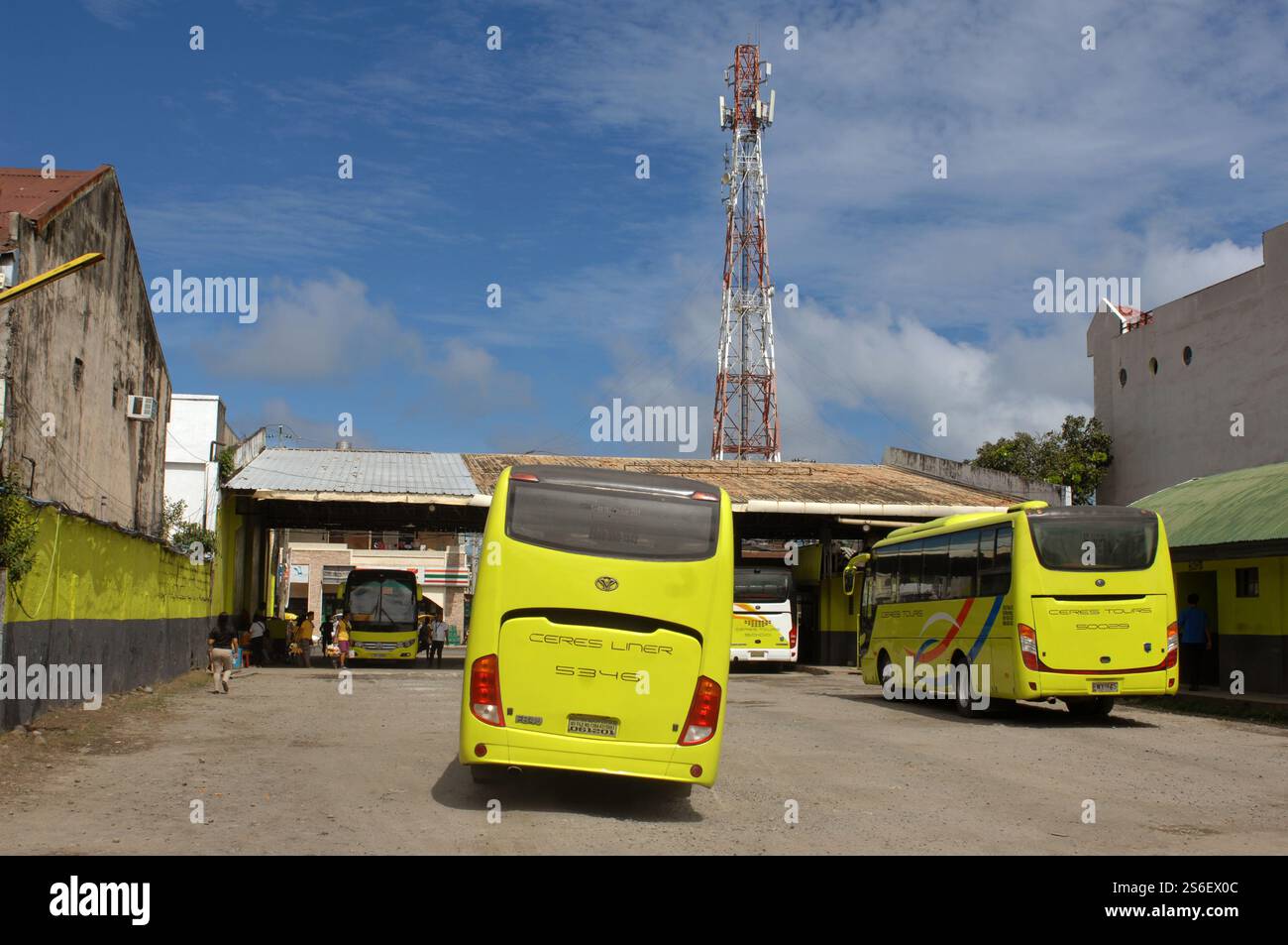 Ceres Bus Station, Cadiz City, Negros Occidental, Philippines Stock ...
