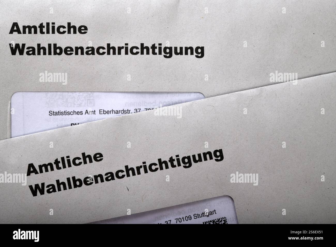 Official election notification for the Bundestag election on 23 ...