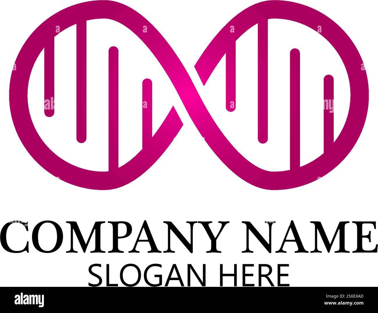 Infinity DNA Logo Icon Vector Stock Vector Image & Art - Alamy