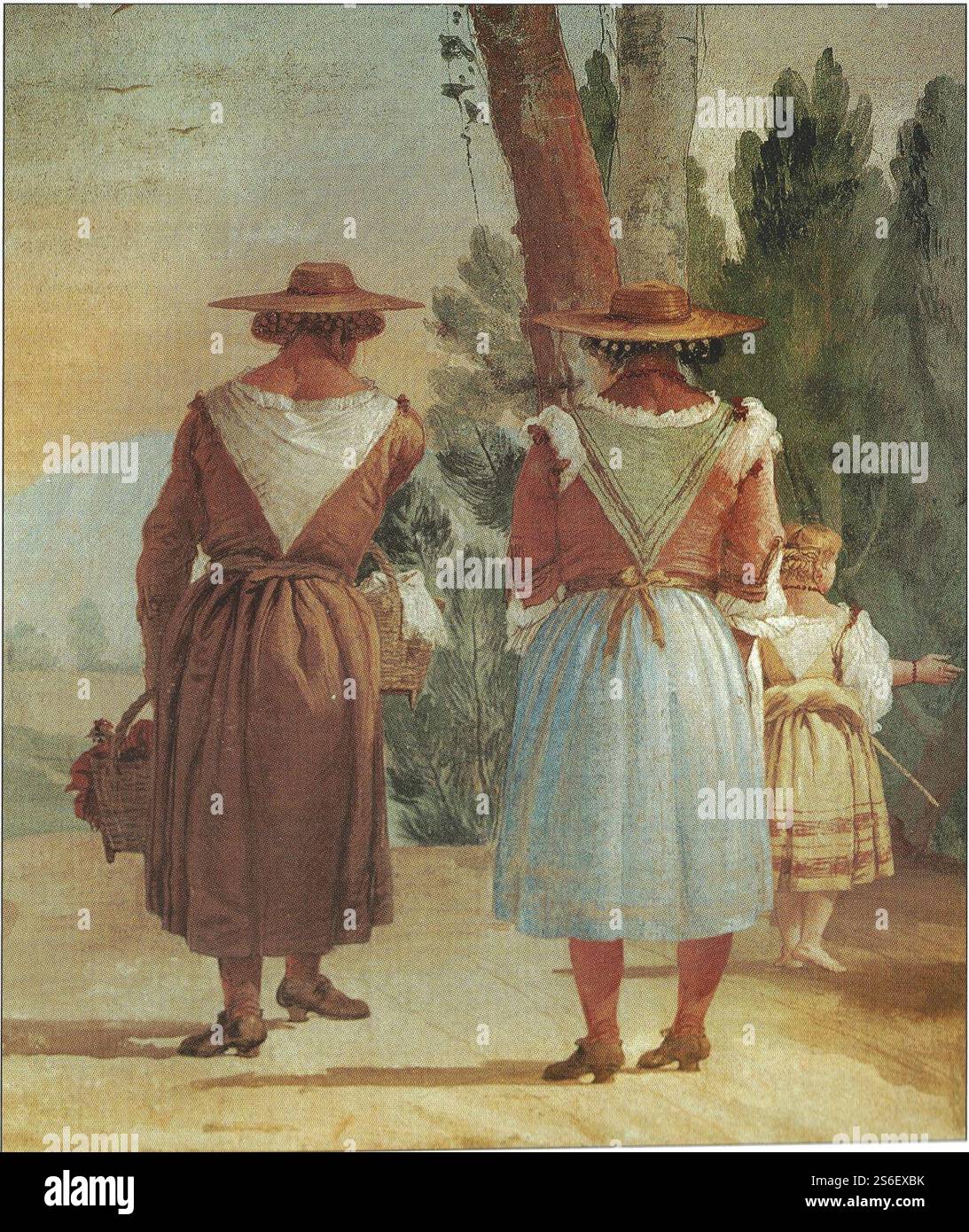 Due contadini hi-res stock photography and images - Alamy