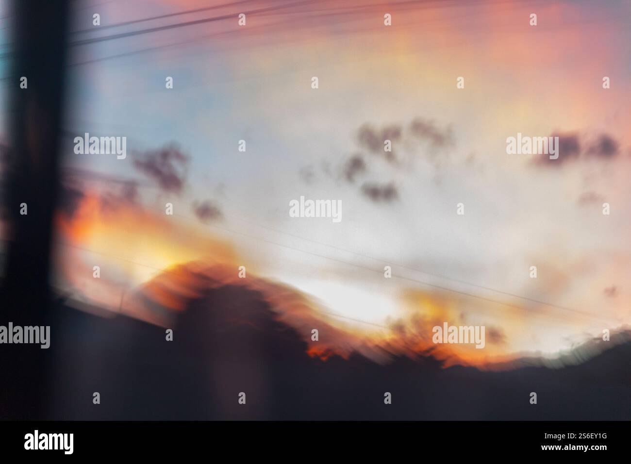 Long exposure prismatic abstract Stock Photo - Alamy