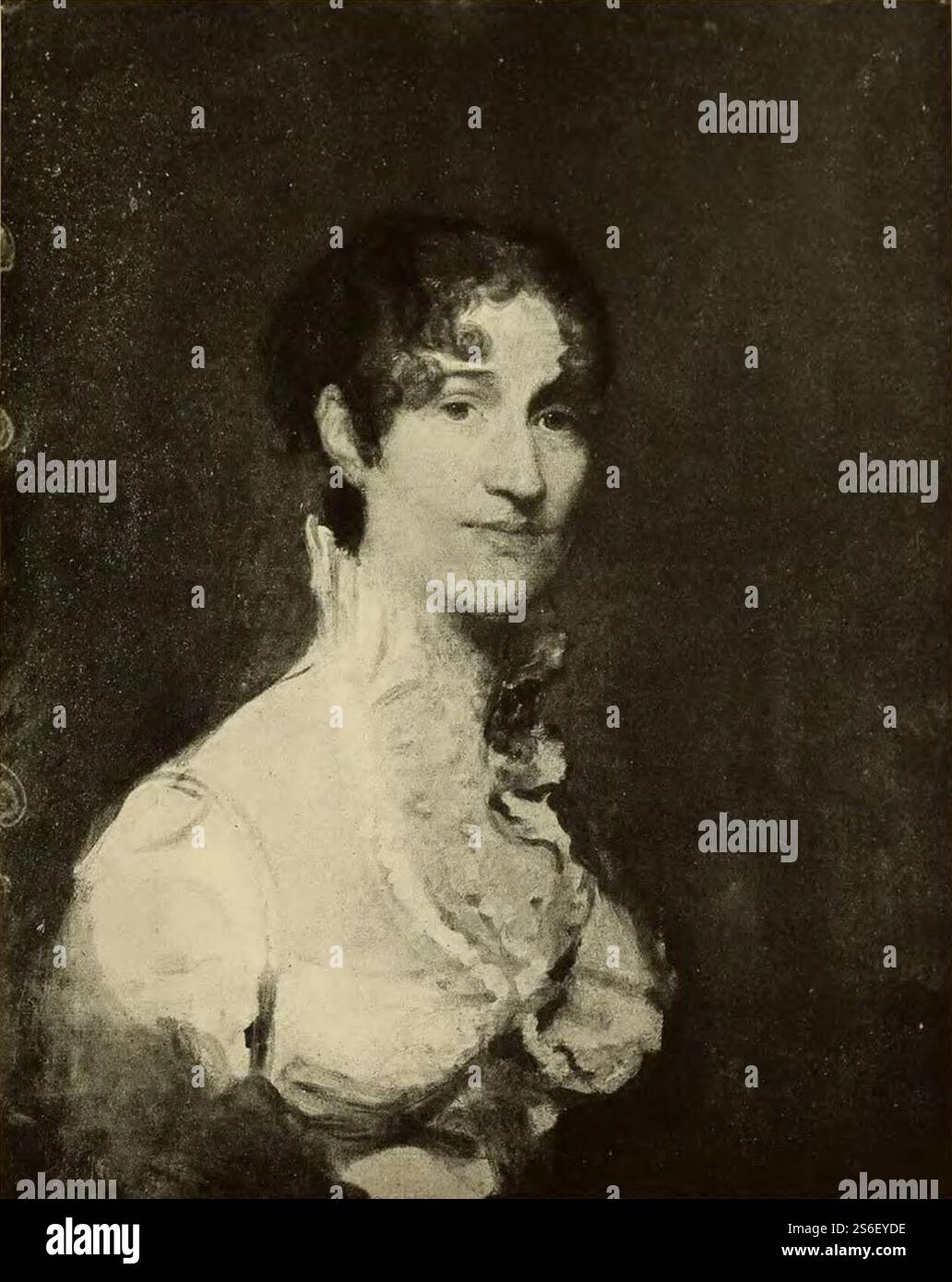Gilbert Stuart - Anna Eliza Clark Kane 1779-1860 (page 555 crop Stock ...