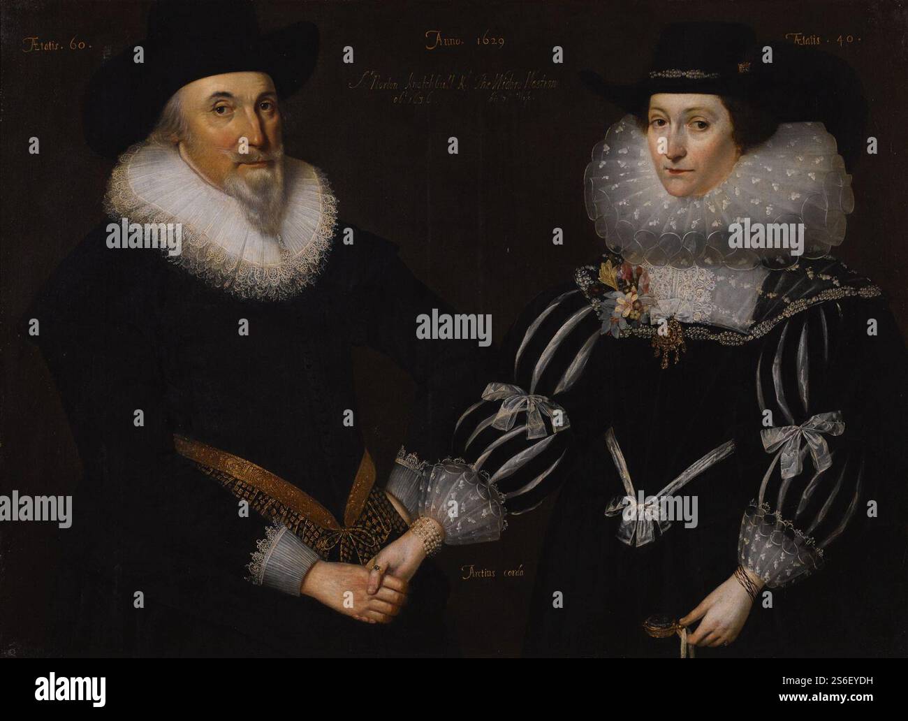 Gilbert Jackson Portrait of Sir Norton Knatchbull Bt., and his wife ...