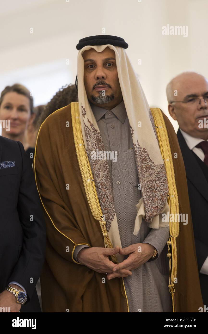 Abdulla Ibrahim A.S. Al-Hamar Qatar at the Federal President's New Year ...