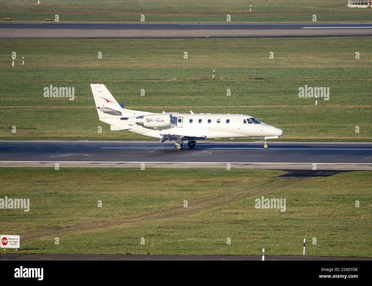 Private jet, of the Maltese private airline VistaJet, Cessna 560XK ...