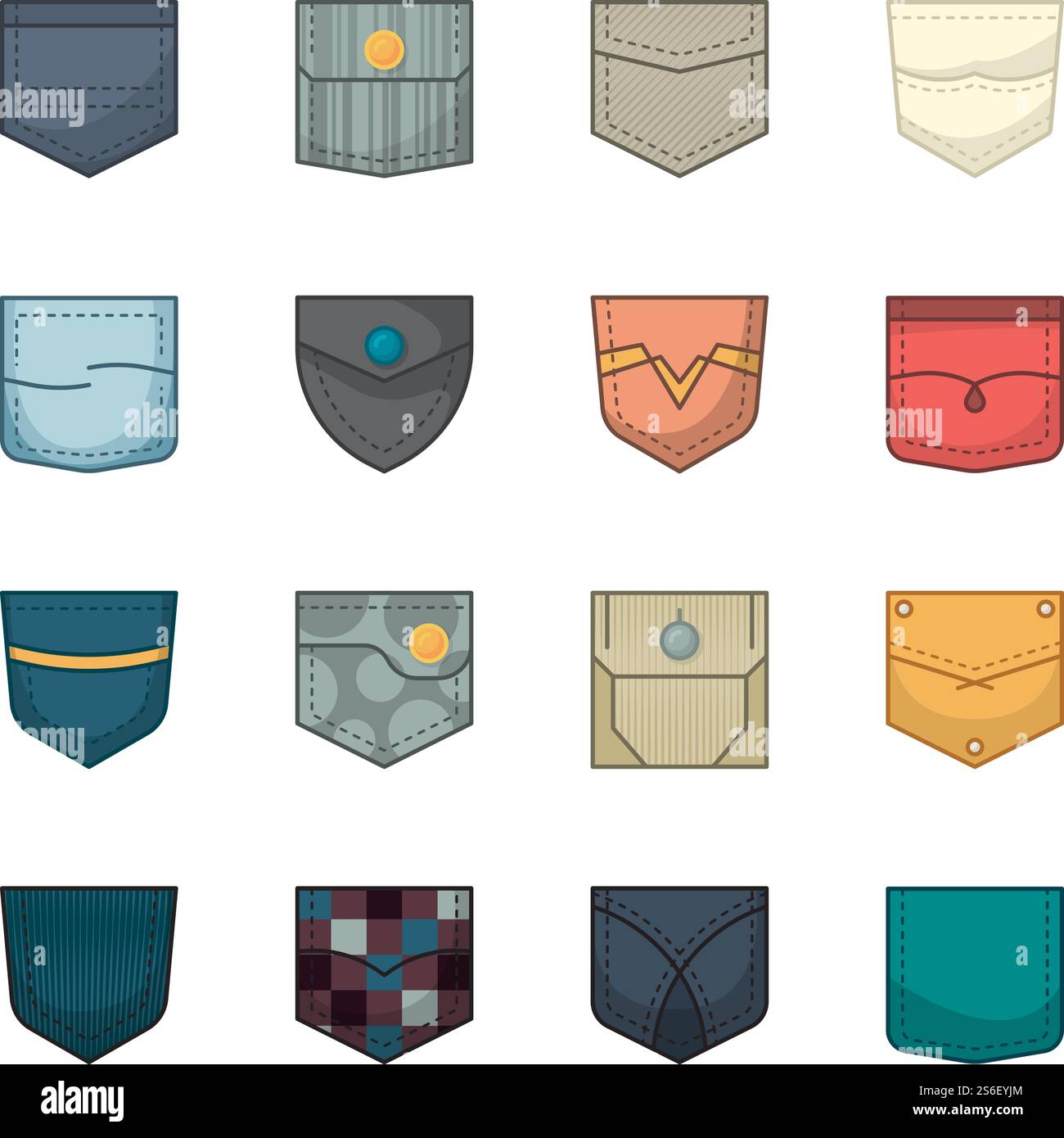 Patch pockets hi-res stock photography and images - Alamy