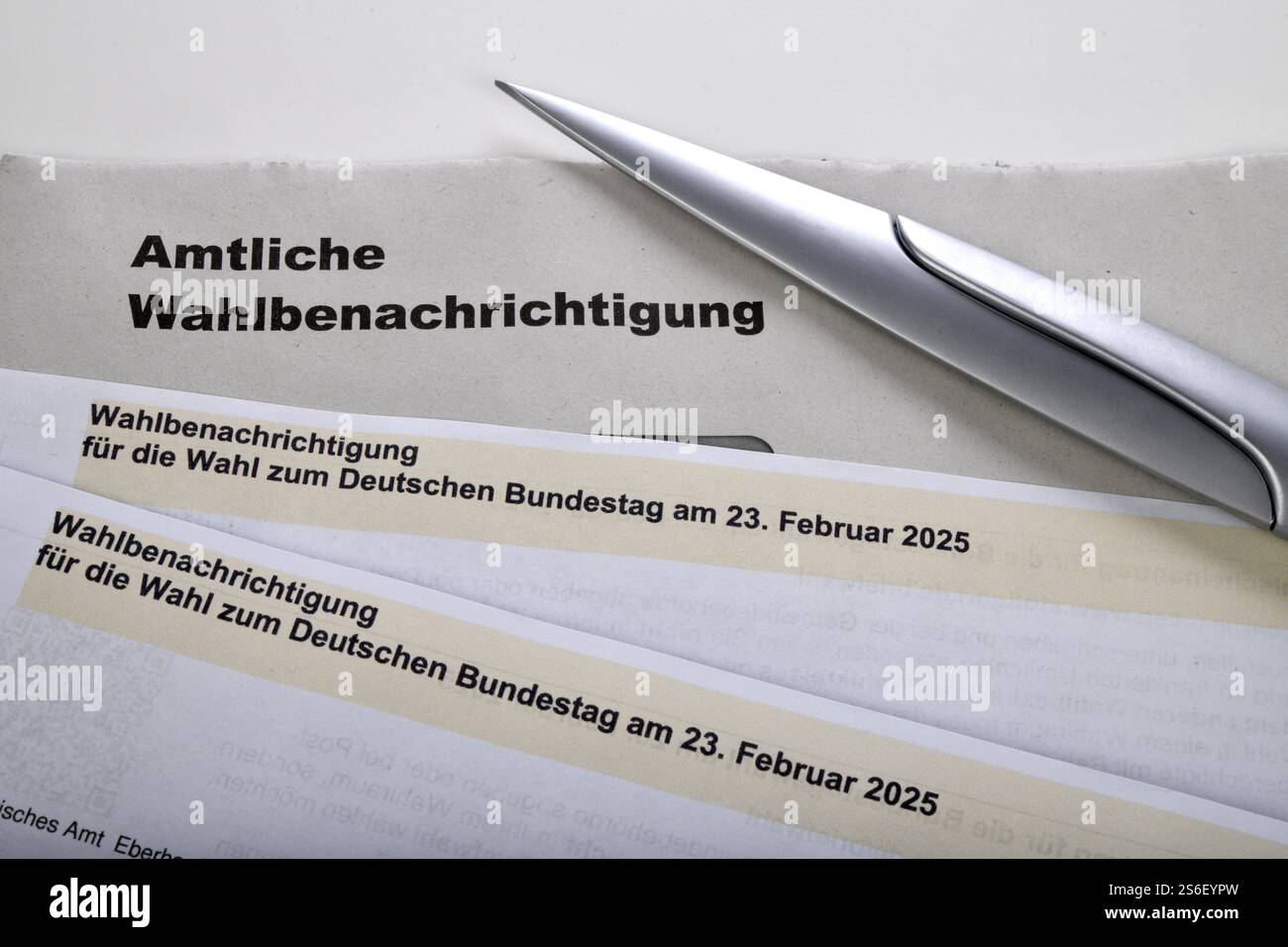 Official election notification for the Bundestag election on 23 ...