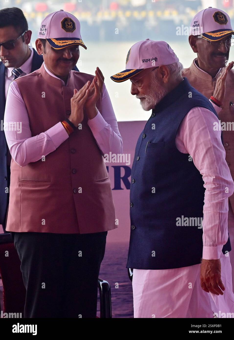 Mumbai, India. 15th Jan, 2025. MUMBAI, INDIA - JANUARY 15: PM Narendra ...