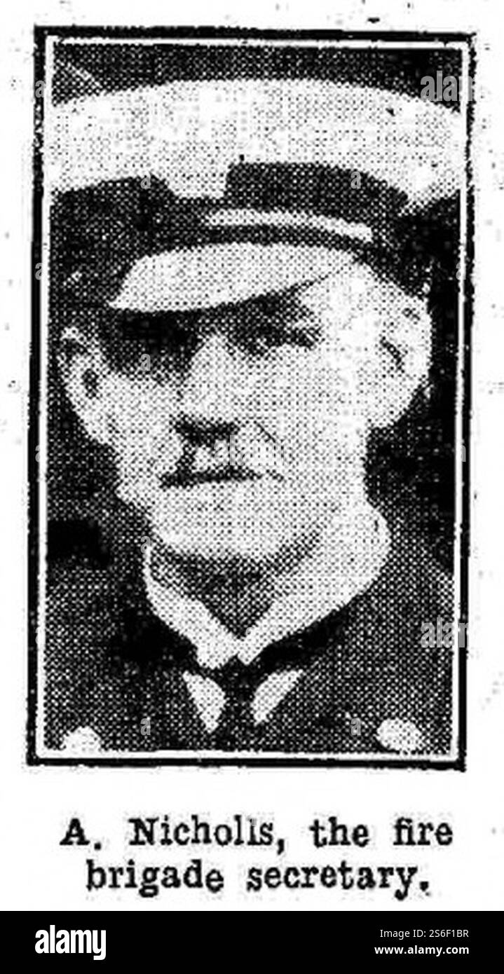 Gillingham Fair fire disaster (14 Stock Photo - Alamy