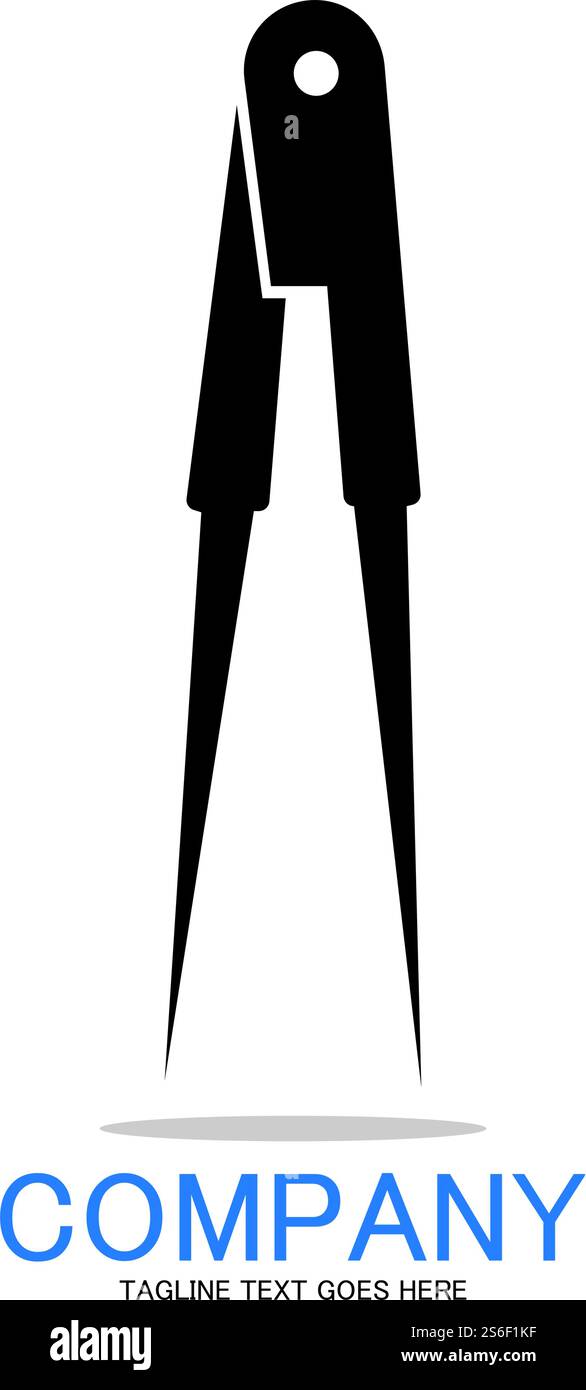 divider icon vector.surveyor and geometry,engineer,architect,school ...