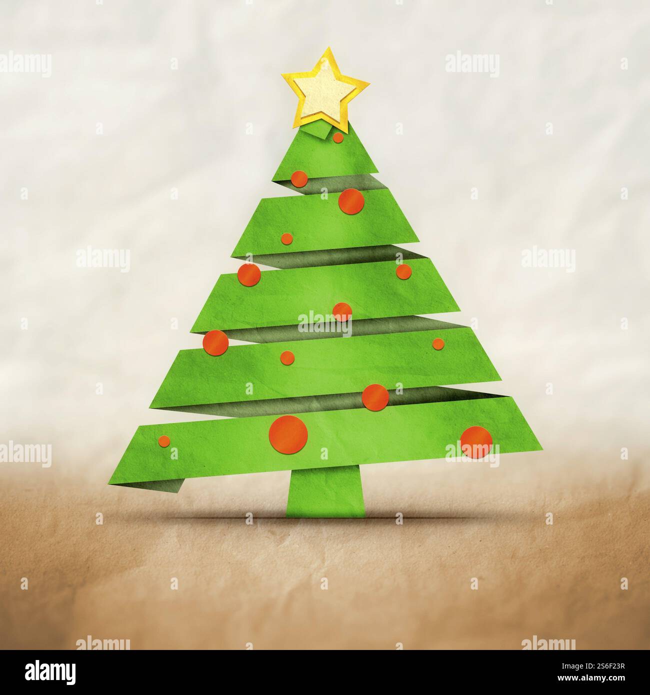 An image of a nice christmas tree of paper Stock Photo - Alamy