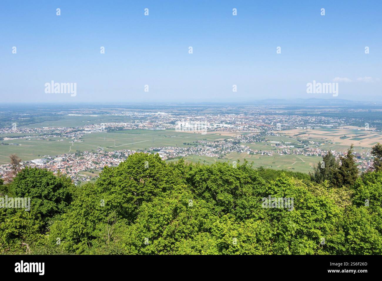 An image of an aerial view to Colmar France Stock Photo - Alamy