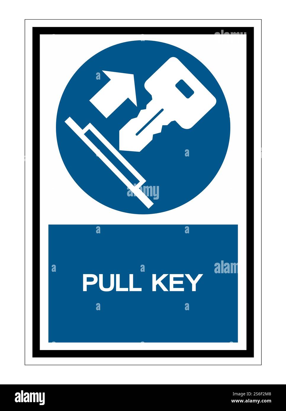 Pull Key Symbol Sign Isolate On White Background,Vector Illustration ...