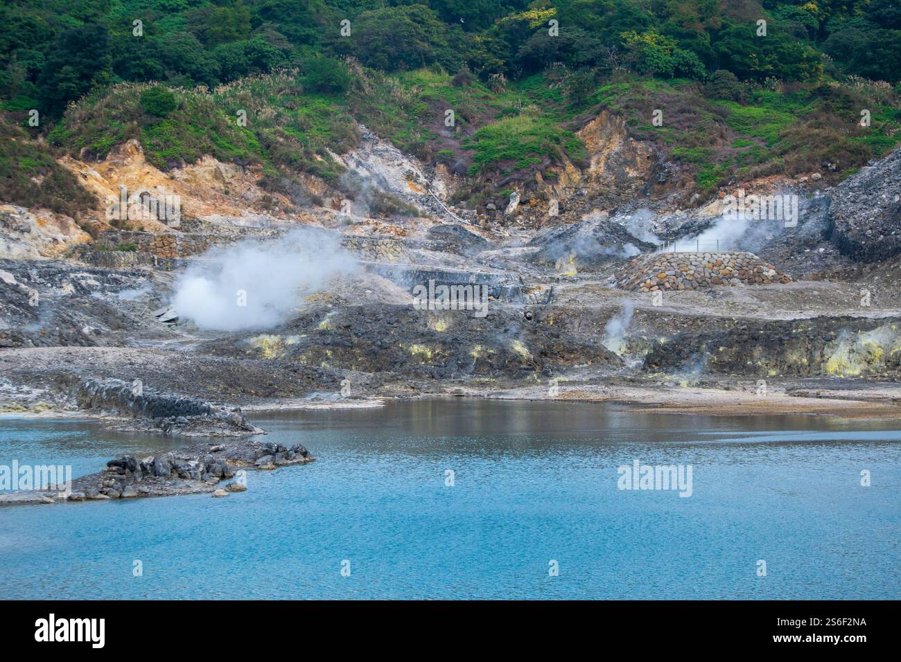 Yangmingshan National Park is home to hot springs near Taipei on the ...