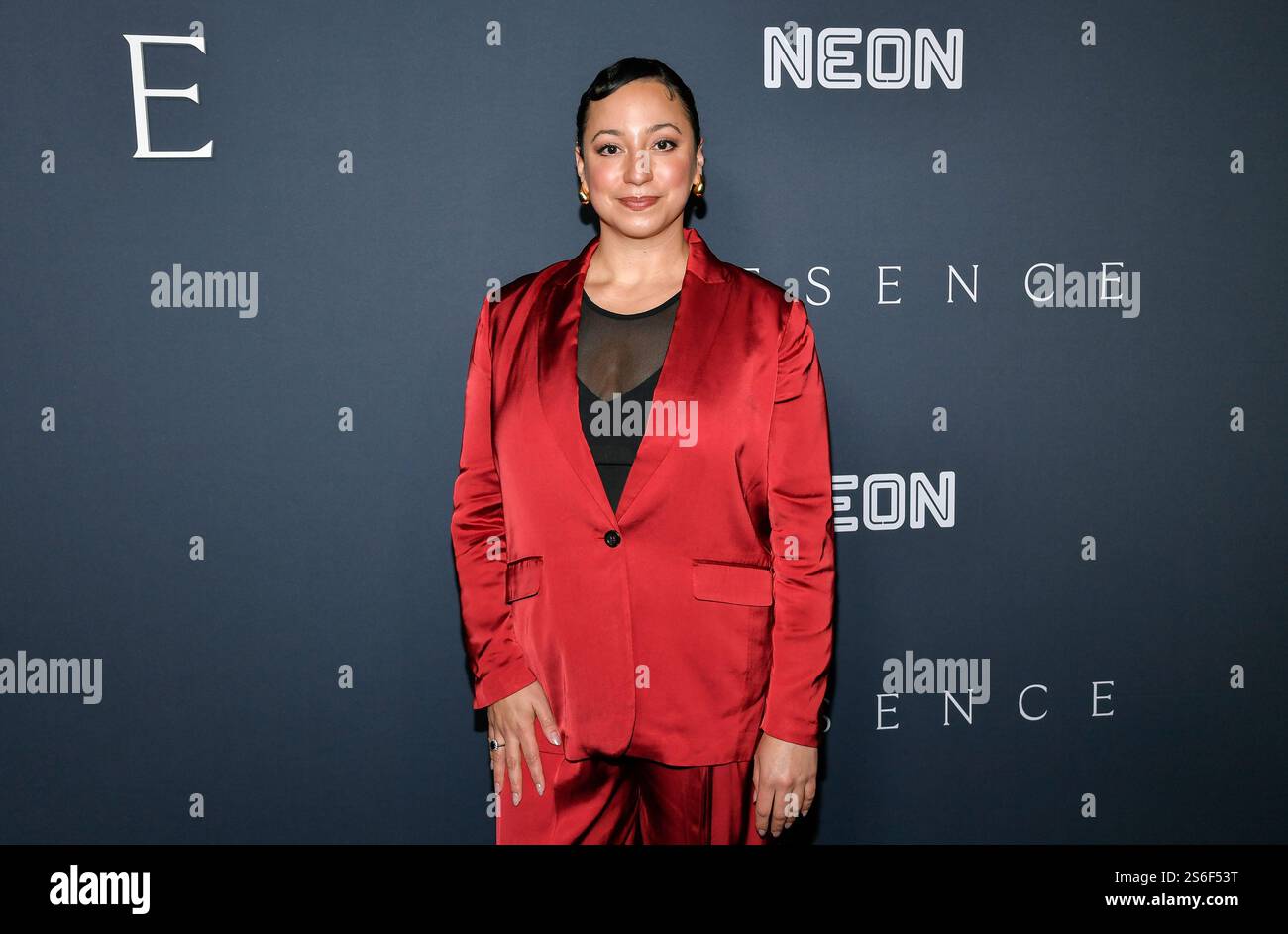 Natalie Woolams-Torres attends the premiere of "Presence" at AMC ...