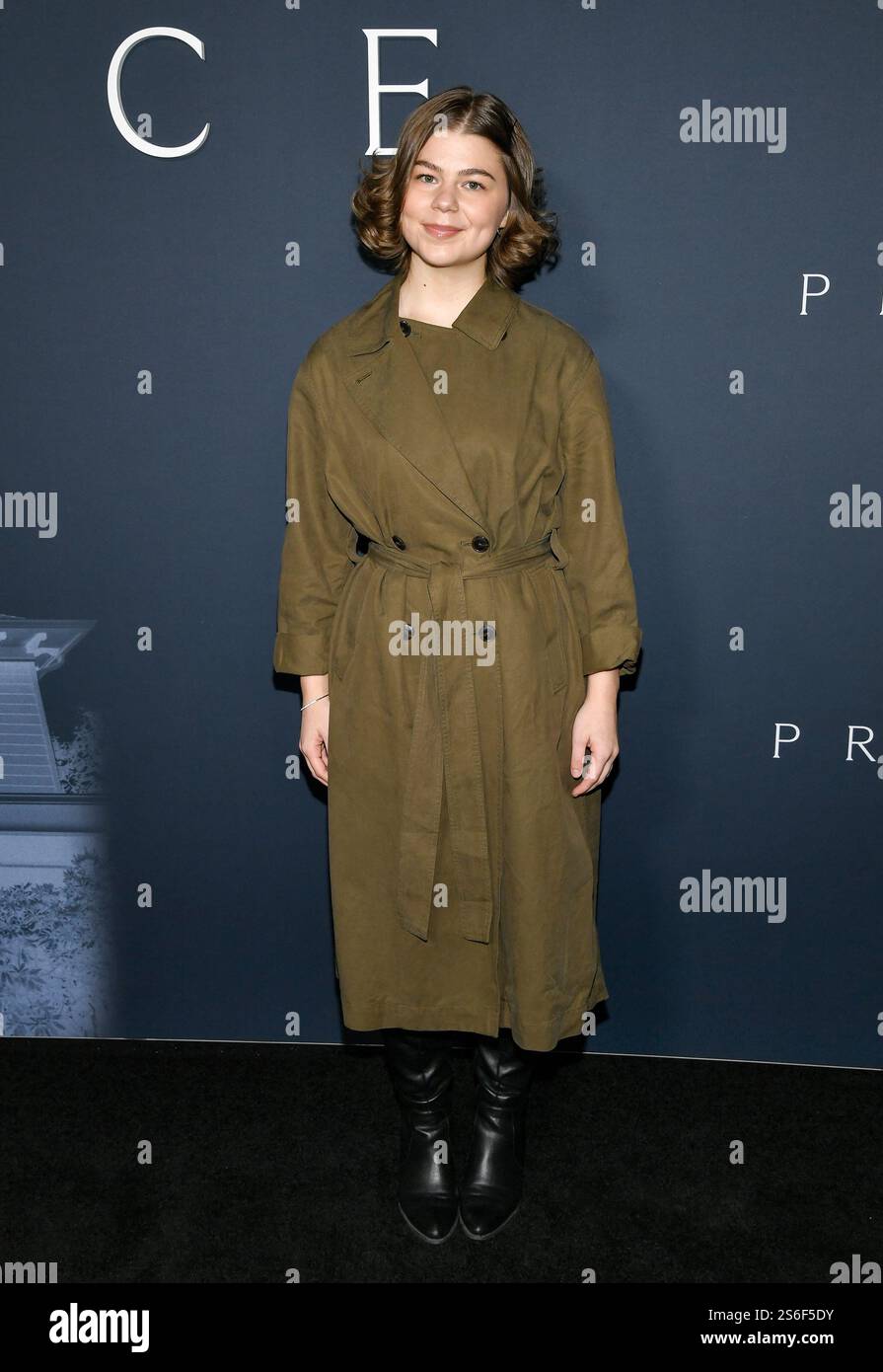 Hannah Zook attends the premiere of "Presence" at AMC Lincoln Square on ...
