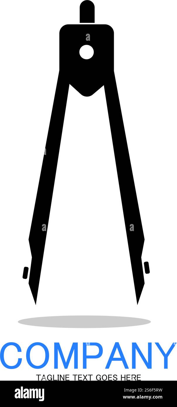 divider icon vector.surveyor and geometry,engineer,architect,school ...