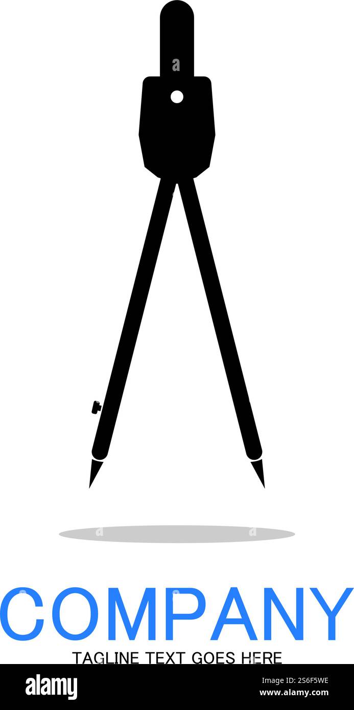 divider icon vector.surveyor and geometry,engineer,architect,school ...