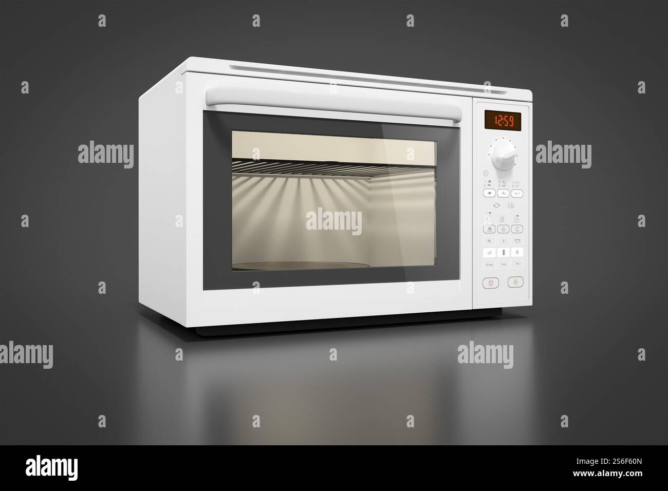 An image of a typical modern microwave Stock Photo - Alamy