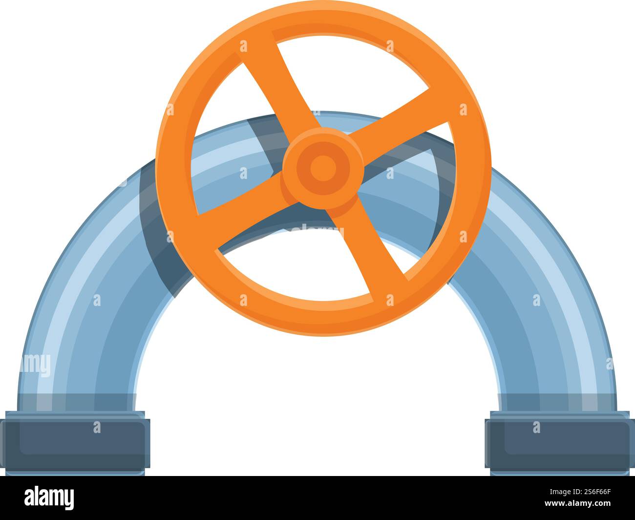 Pipeline icon. Cartoon of pipeline vector icon for web design isolated ...