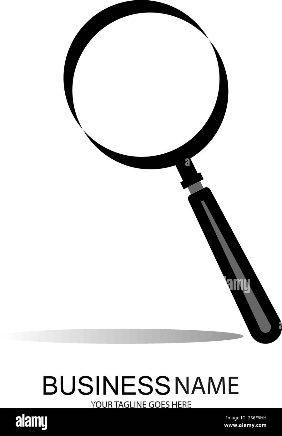 magnifying glass icon logo element illustration,magnifying glass symbol ...