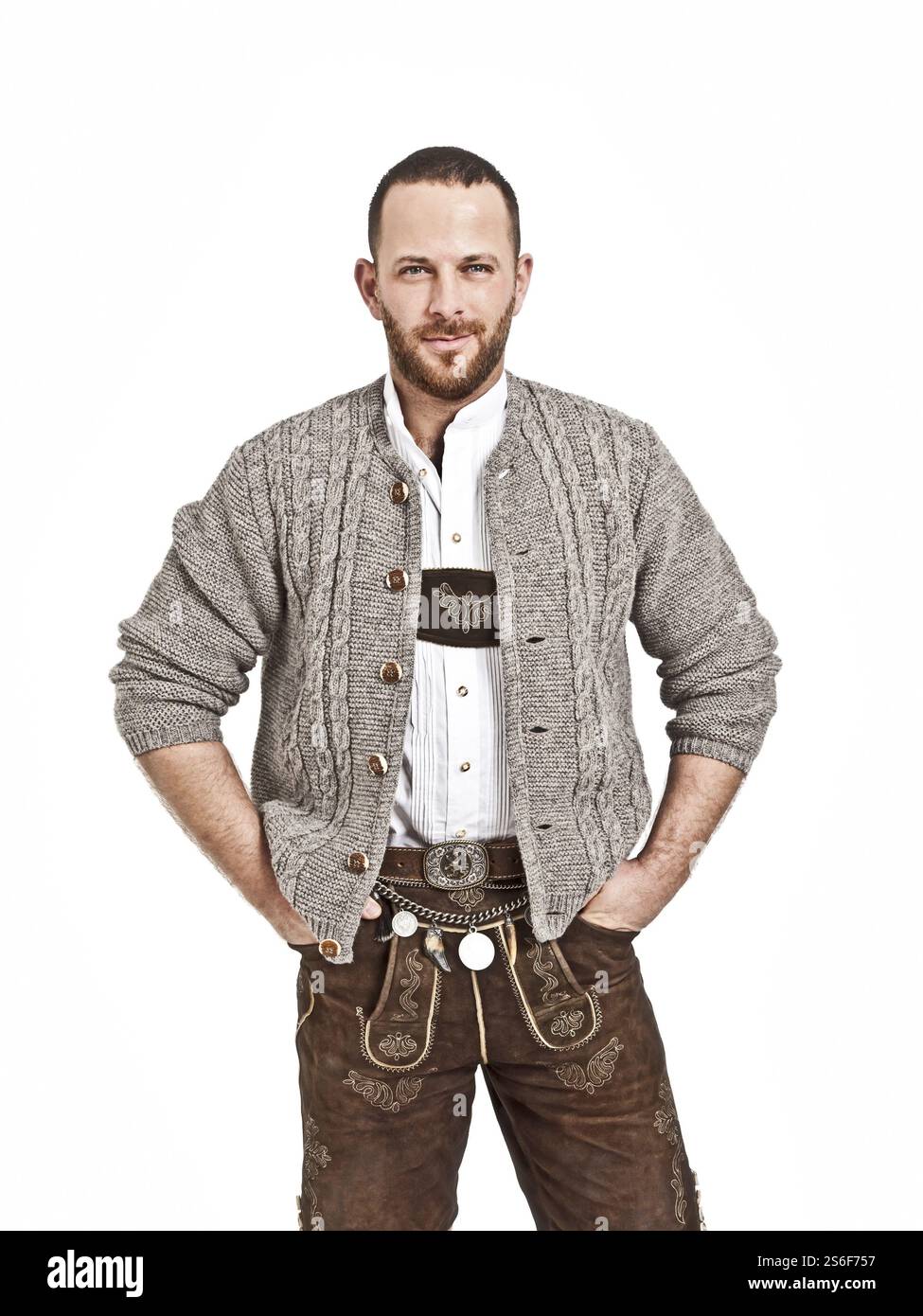 An image of a traditional bavarian man Stock Photo - Alamy
