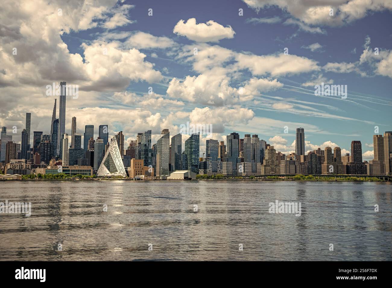 New York City, USA - May 05, 2023: The diversity of architectural ...