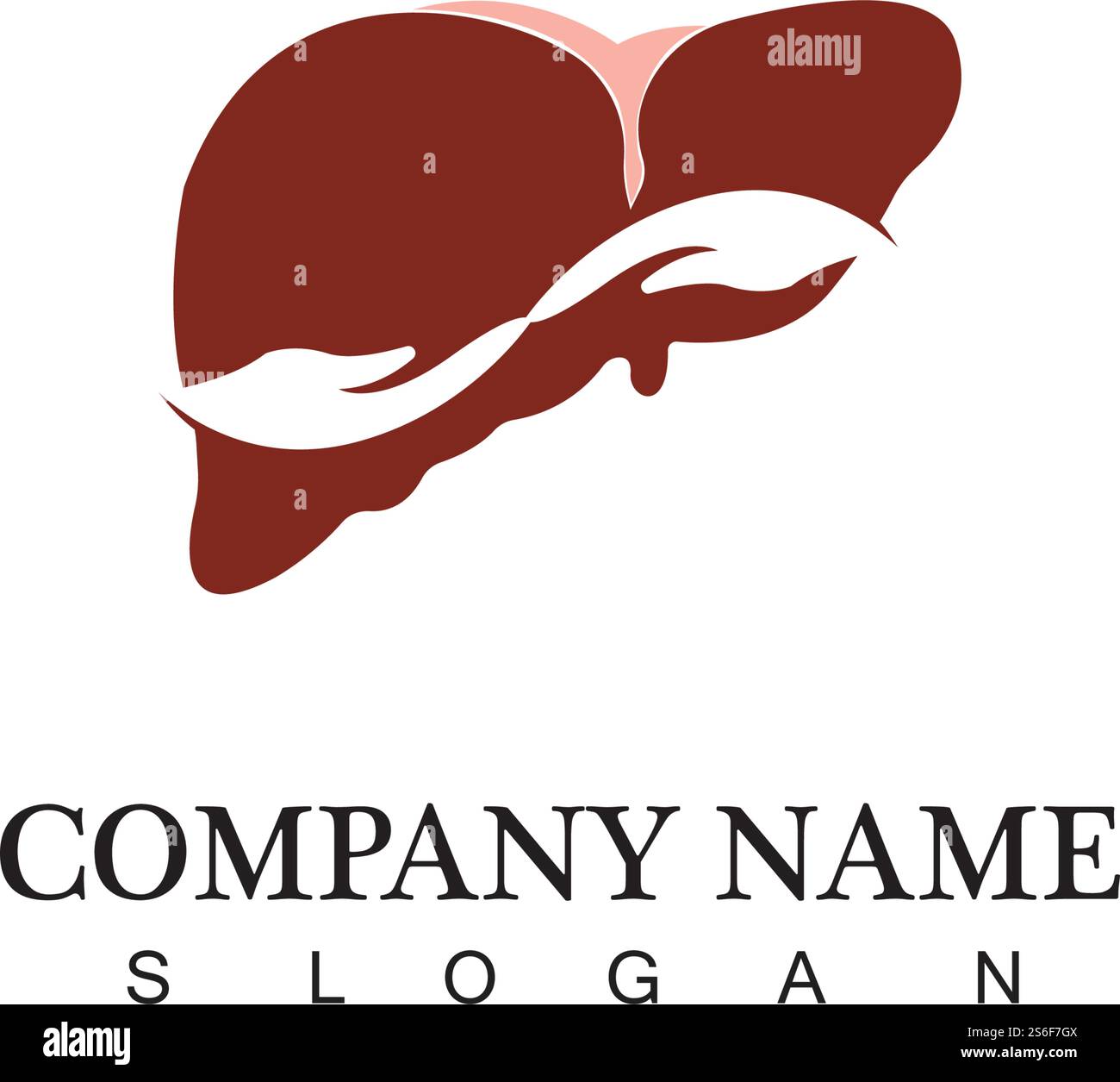liver icon flat logo Stock Vector Image & Art - Alamy