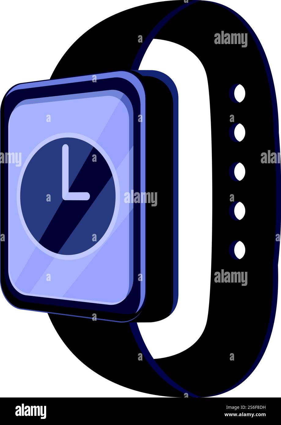 Clock smart watch icon. Cartoon of clock smart watch vector icon for ...