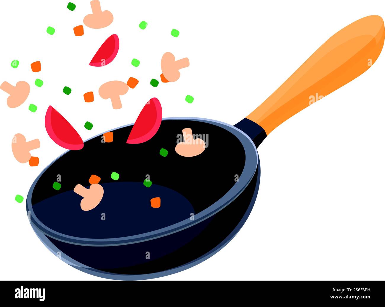 Chinese pan icon. Cartoon of chinese pan vector icon for web design ...