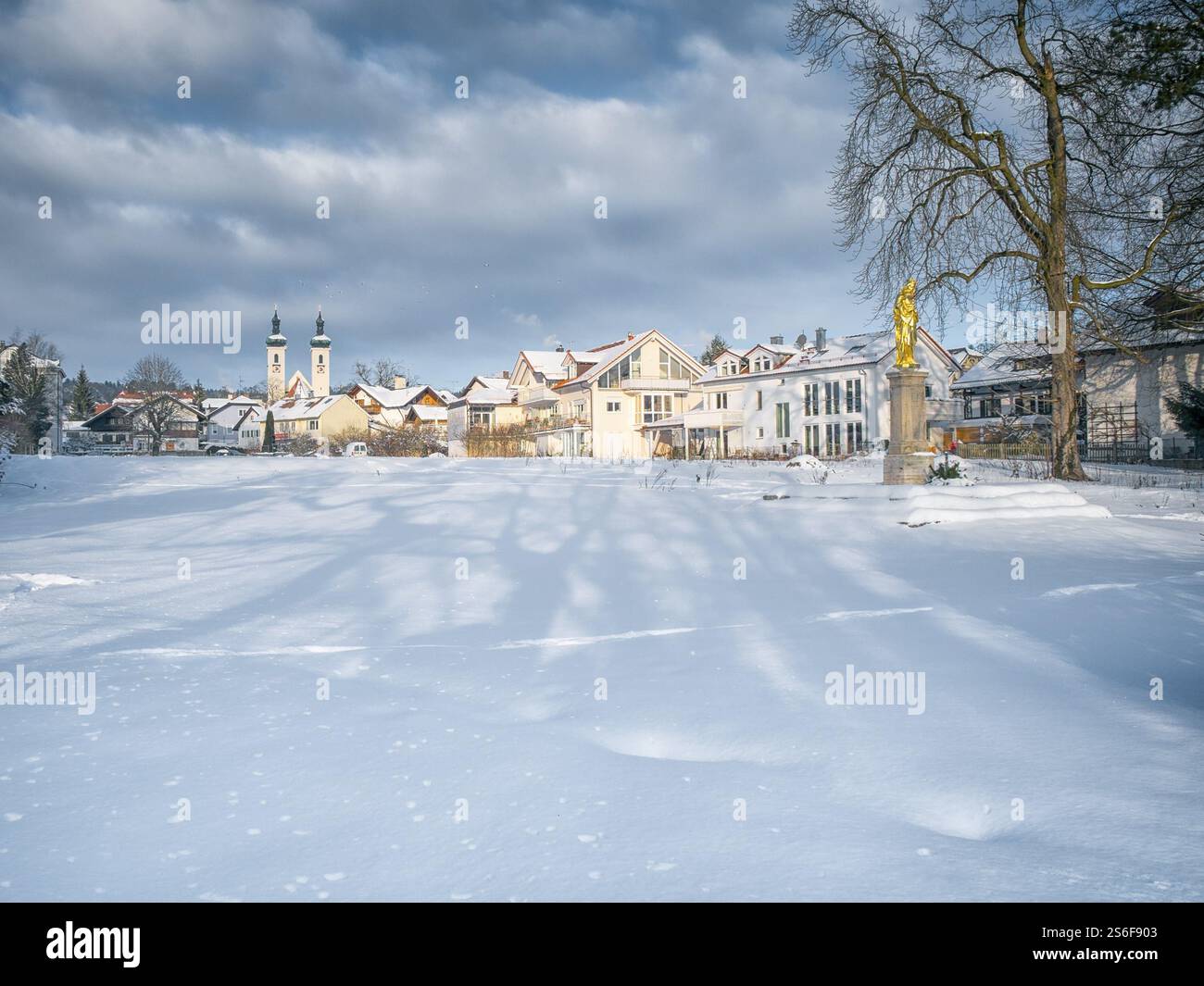 An image of the church in Tutzing Bavaria Germany Stock Photo - Alamy
