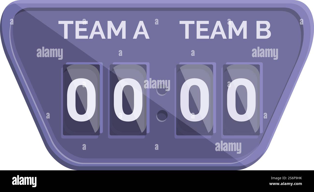 Game scoreboard icon. Cartoon of game scoreboard vector icon for web ...