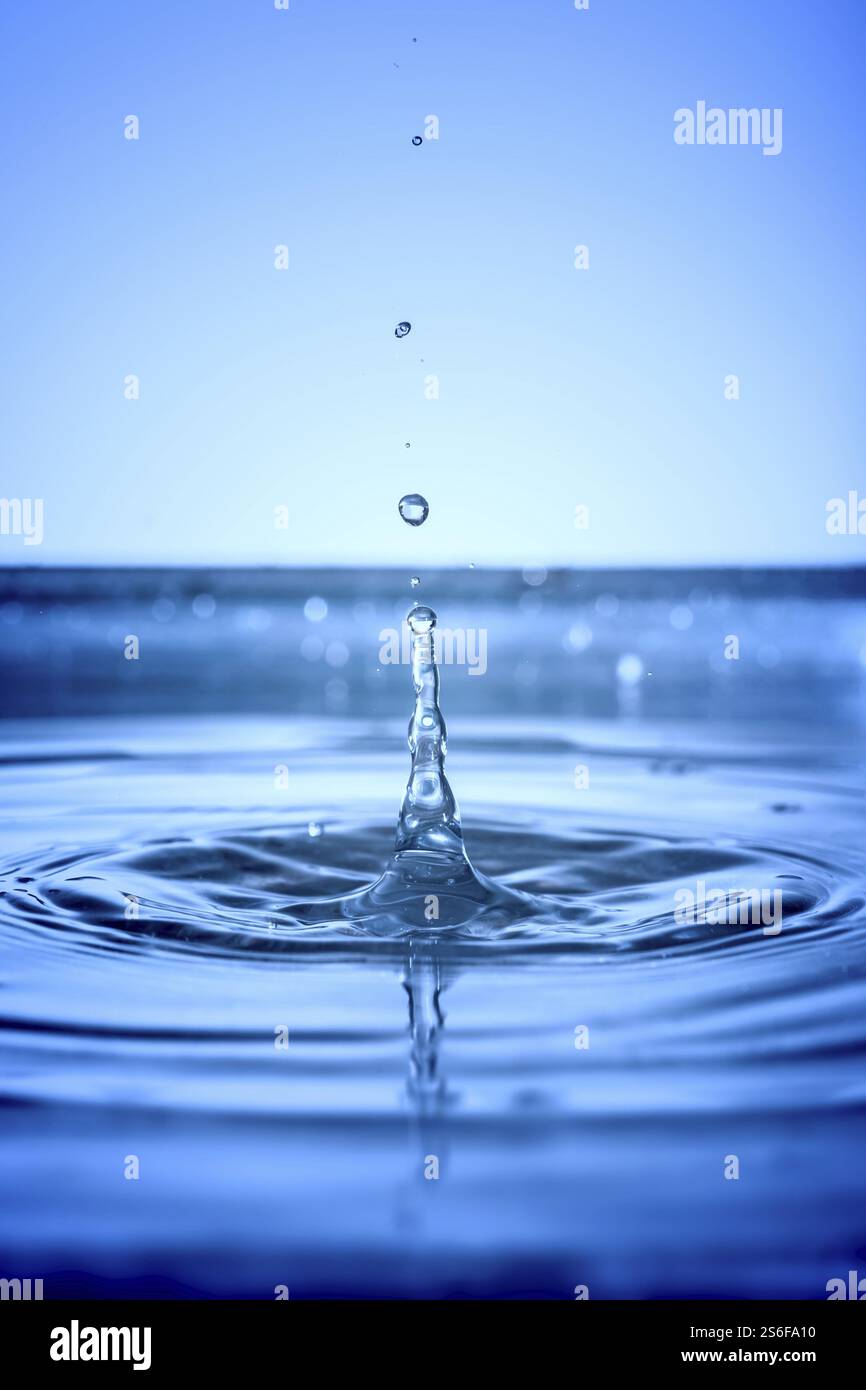 An image of a beautiful water drop background Stock Photo - Alamy